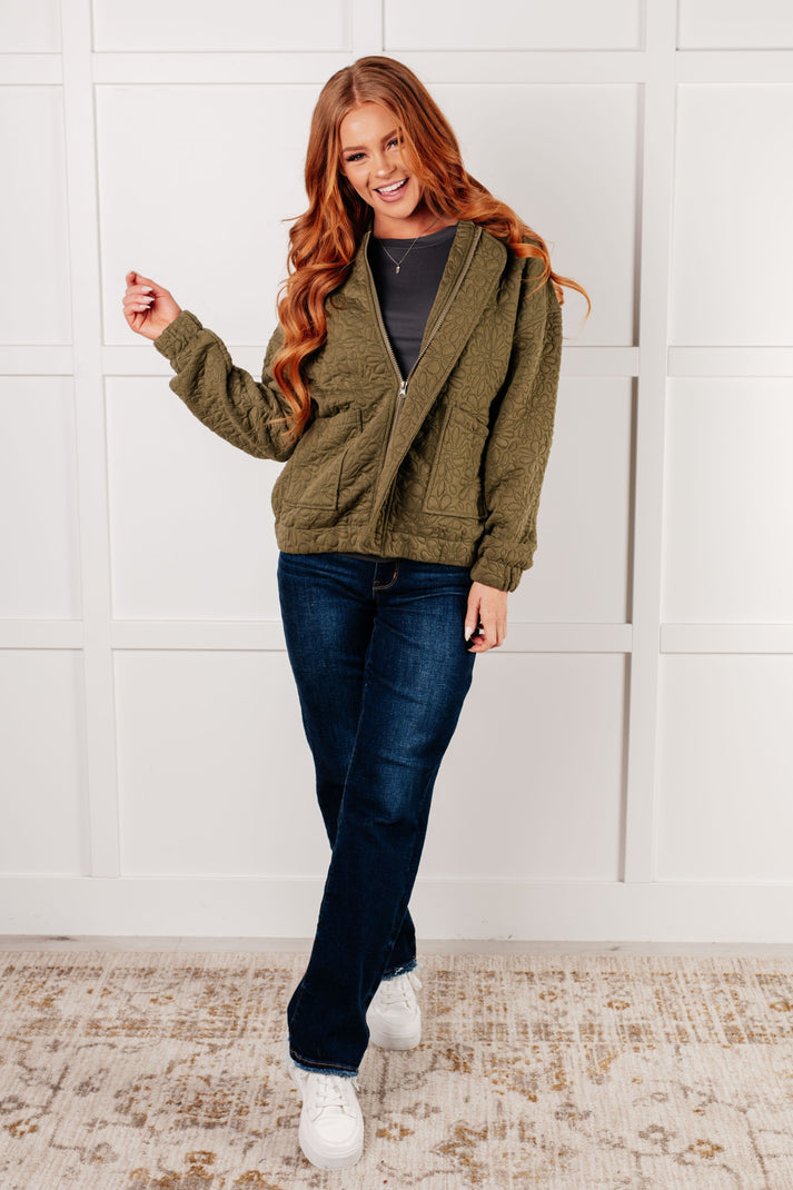 Jungle Explorer Quilted Zip Up Jacket – Bethany's Chic Boutique