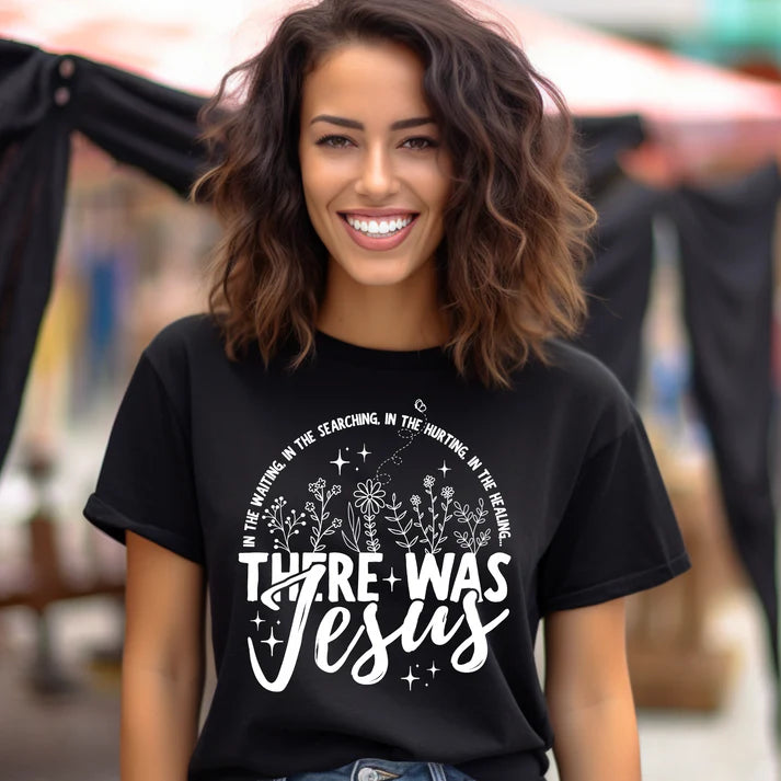 In The Waiting There Was Jesus Graphic Tee – Bethany's Chic Boutique